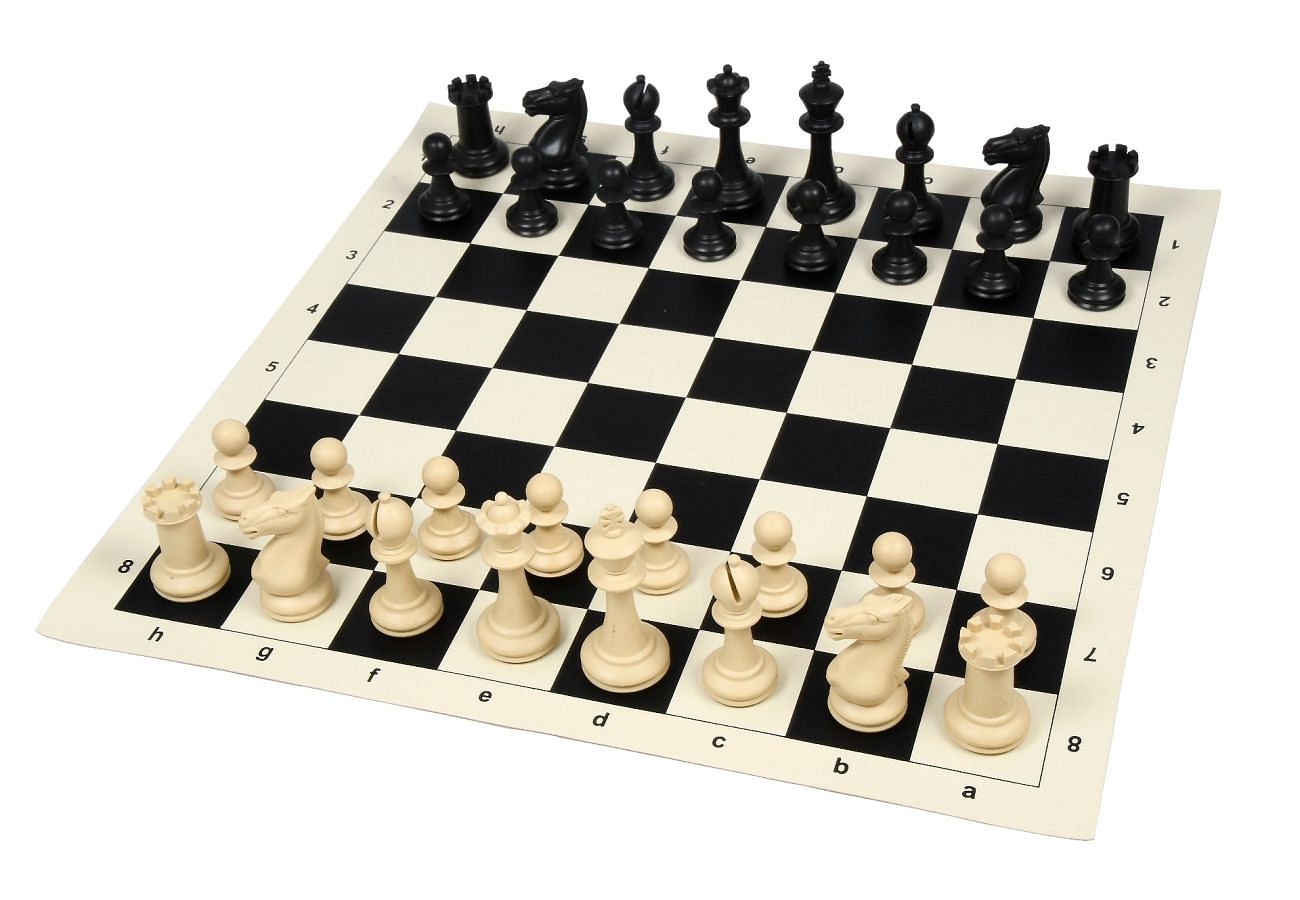 Shop The Study Tournament Plastic Chess Set 3.1 King