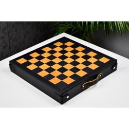 Shop for Leather Chess Board with Built-in Storage Online