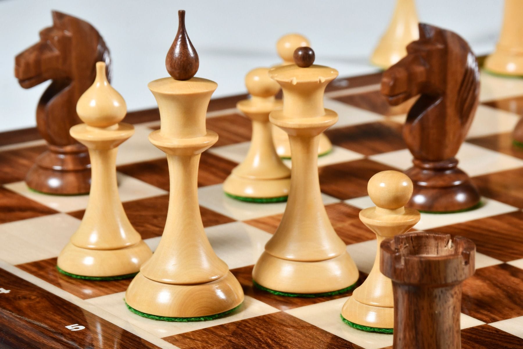 Queens Gambit Chess Set Inspired from chessbazaar