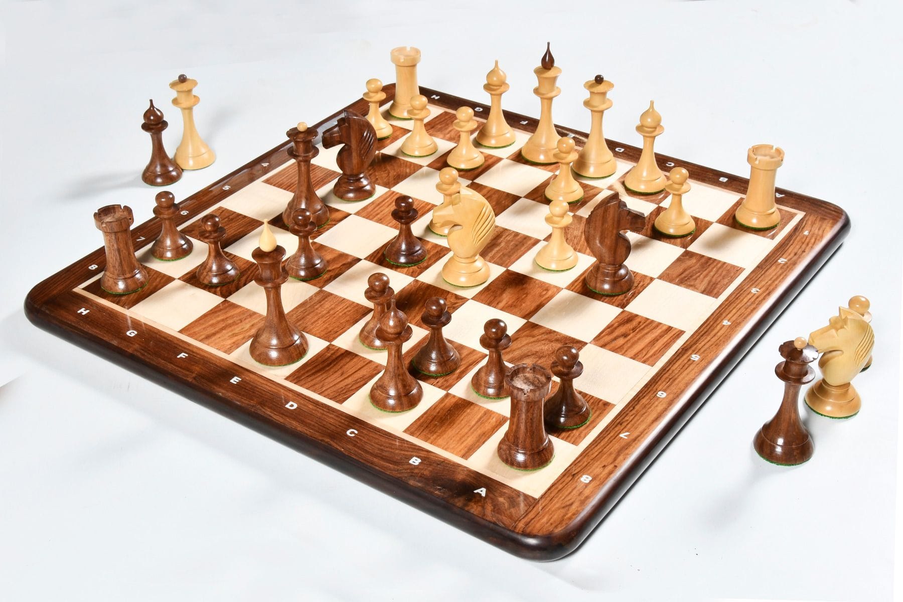 Queens Gambit Chess Set Inspired from chessbazaar