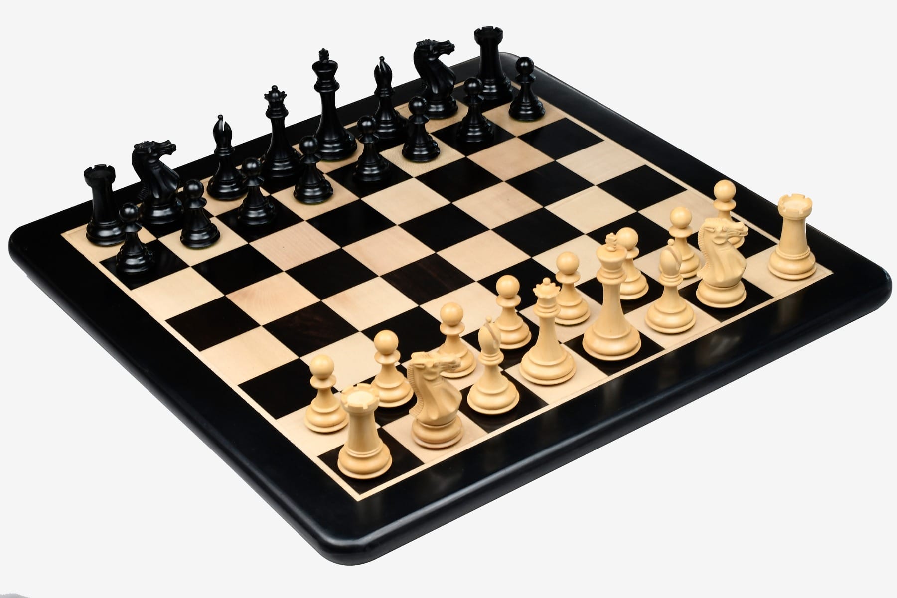 Combo The New Columbian Staunton Series Chess Pieces in Bud Rose Wood ...