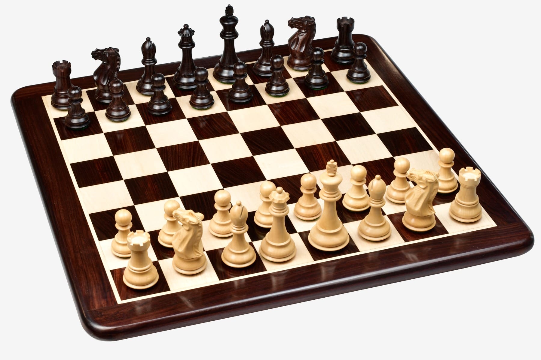 Order Leningrad Club-Sized Wooden Chess Pieces - 4.0" King